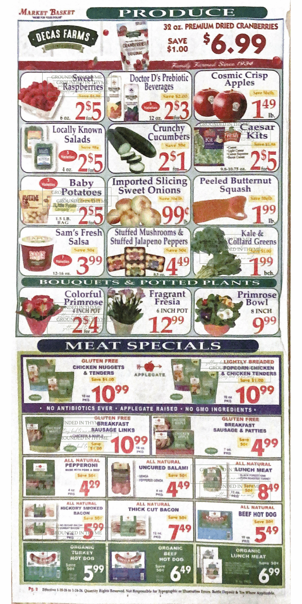 Market Basket Ad Scan Preview Early Flyer week of 1/18/26 - 1/24/26