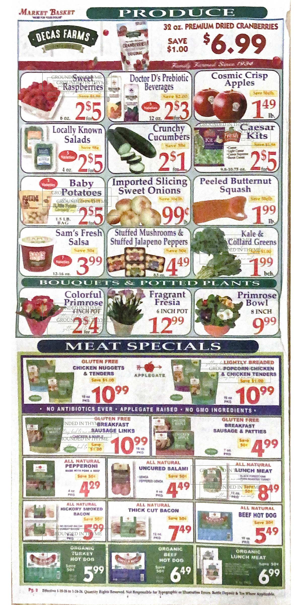 Market Basket Ad Scan Preview Early Flyer week of 1/18/26 - 1/24/26