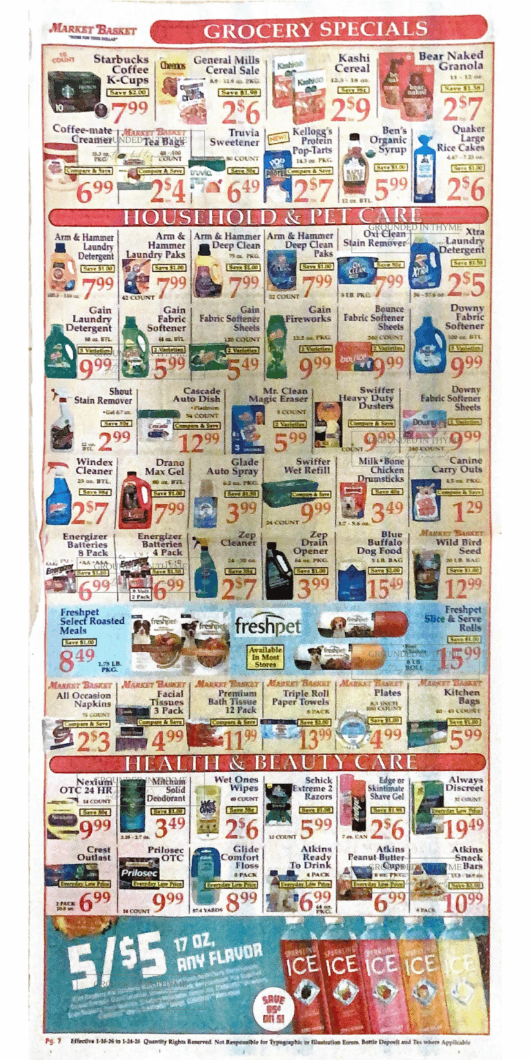 Market Basket Ad Scan Preview Early Flyer week of 1/18/26 - 1/24/26