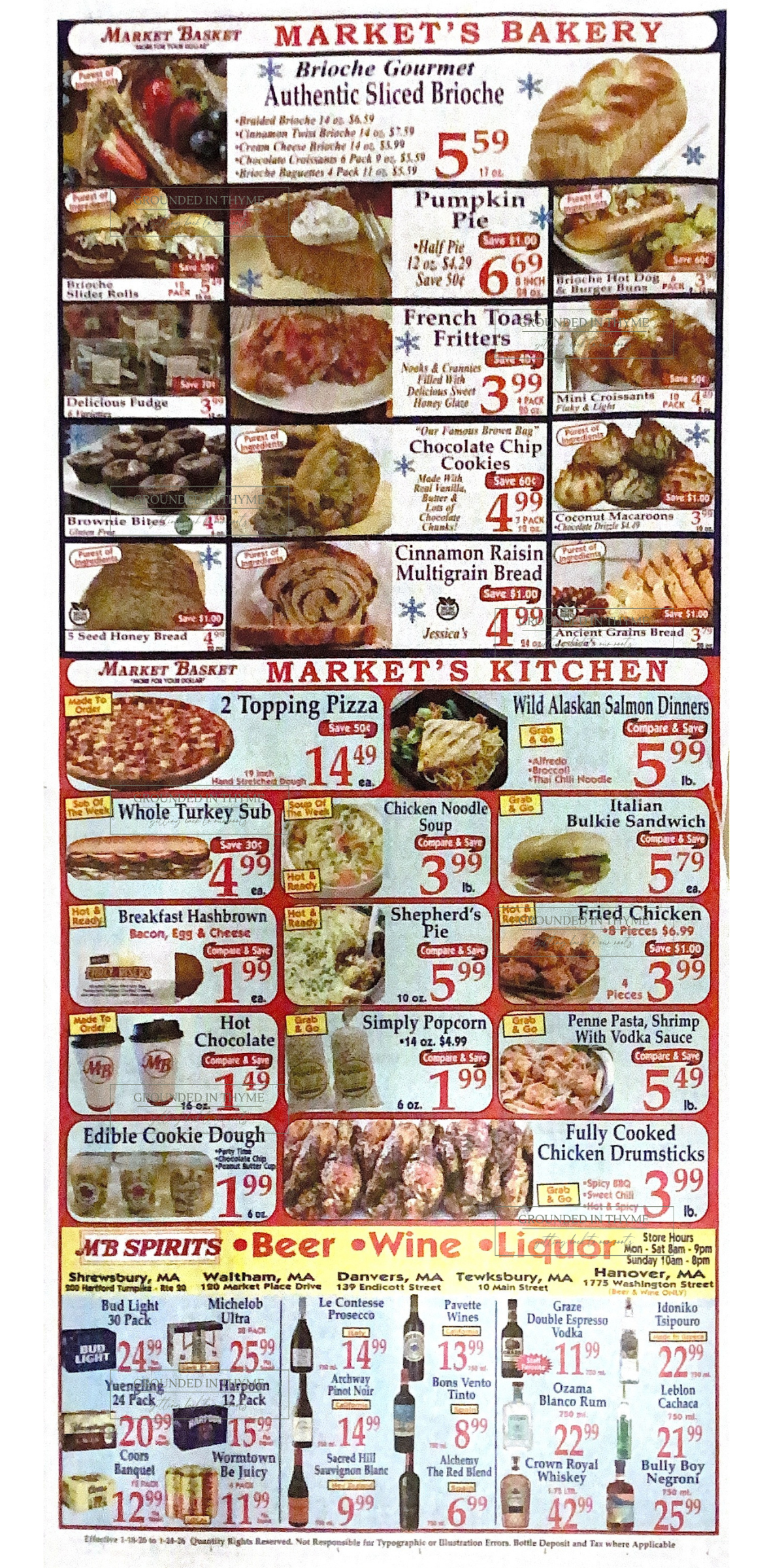 Market Basket Ad Scan Preview Early Flyer week of 1/18/26 - 1/24/26
