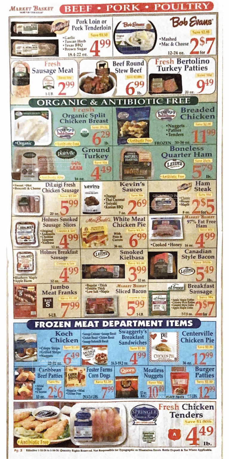 Market Basket Ad Scan Preview Early Flyer week of 1/18/26 - 1/24/26