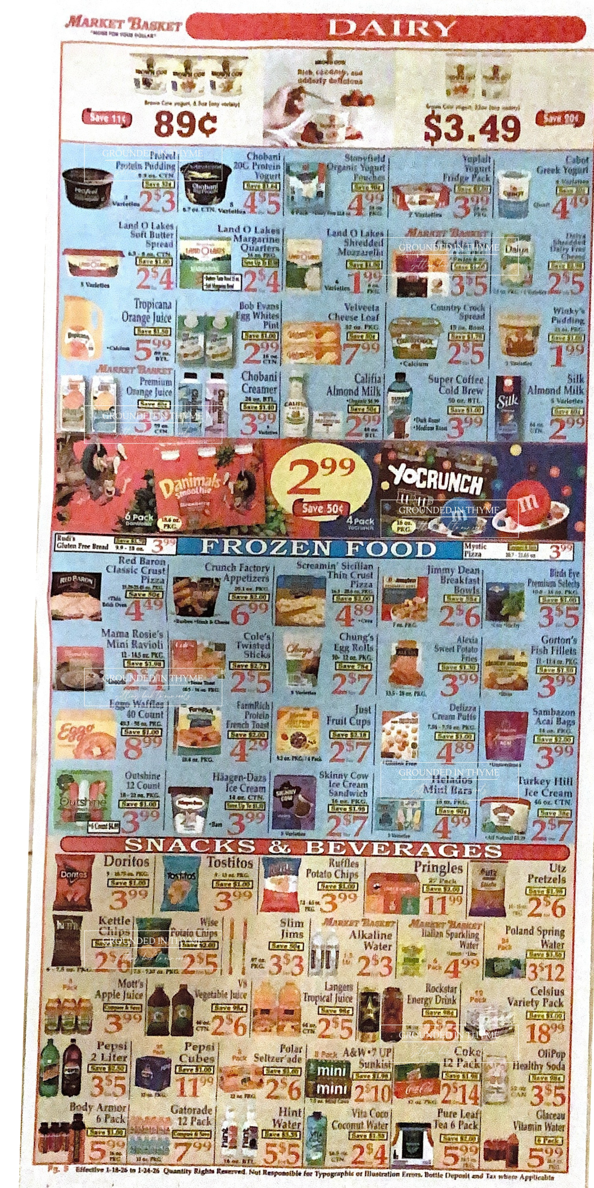 Market Basket Ad Scan Preview Early Flyer week of 1/18/26 - 1/24/26