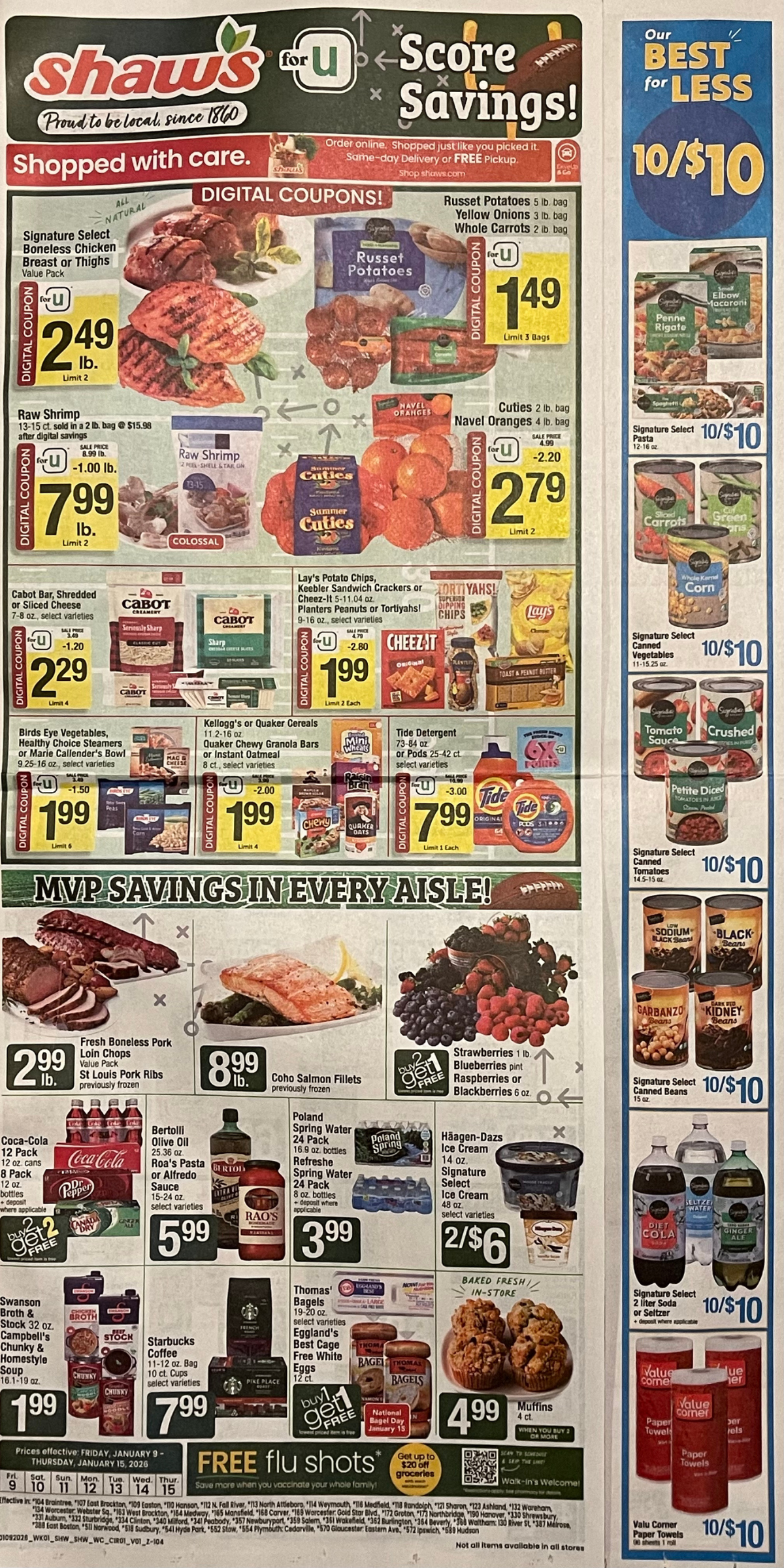 Shaw's Weekly Ad Preview Early Flyer week of 1/9/26 - 1/15/26